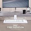 VIVO Clamp-on Rotating Computer Keyboard and Mouse Tray, Swiveling 25 x ...