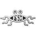 Amazon.com: Ring Of Fire Flying Spaghetti Monster Car Emblem : Automotive