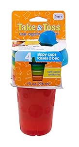 Amazon.com: The First Years Take & Toss Spill-Proof Sippy Cups, 10 ...