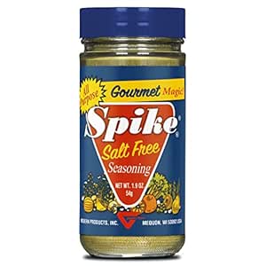 Amazon.com : Spike Seasoning - Salt Free and Gluten Free - 1.9 oz ...