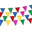 Amazon.com : 500 feet Multi Colored Pennant Flags Banners (Pack of 5 ...
