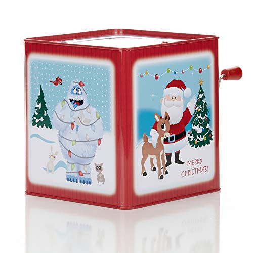 Rudolph the Red-Nosed Reindeer Jack-In-The-Box | Pricepulse