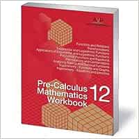 Pre-Calculus 12 Mathematics Workbook: Absolute Value Publications ...