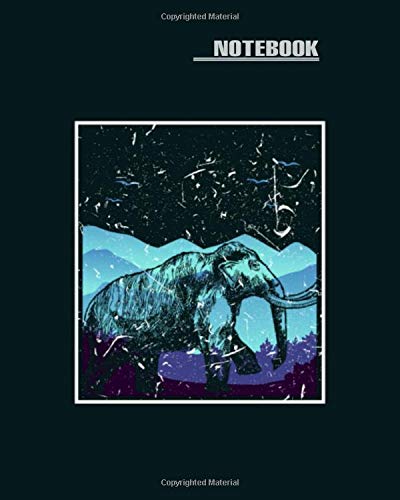 Notebook: our story cute elephants - 50 sheets, 100 pages - 8 x 10 ...