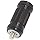 Amazon.com: uxcell M8 X 1.0 Black Billet Knurled Burst Motorcycle ...