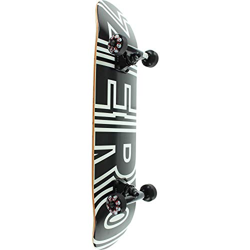 Zero Skateboards Bold Black/White Mini Complete Skateboard