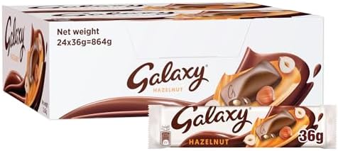 Galaxy Hazelnut Chocolate, 36 gx24 pcs - Pack of 1 price in Saudi ...