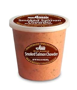 Amazon.com: Ivars Smoked Salmon Chowder, 20 oz : Grocery & Gourmet Food