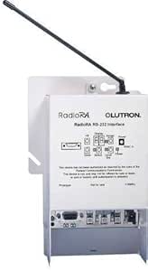 Amazon.com : Lutron RA-RS232 Radio RA Serial Interface for 2-way ...