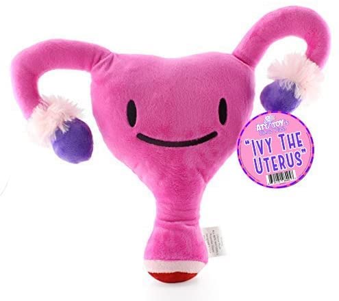 Attatoy Plush Uterus - Ivy The Uterus - Stuffed Toy, 12-Inch After ...