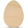 Amazon.com: Chunky Egg Cutouts 4-inch, Pack of 5 Small Wooden Eggs for Crafts, Easter Mantle ...