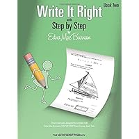Write It Right - Book 1: Written Lessons Designed to Correlate Exactly ...