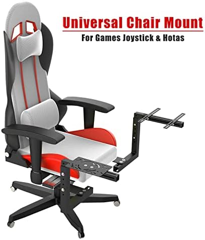 EG STARTS Universal Games Chair Mount for Flight Sim Game Joystick ...