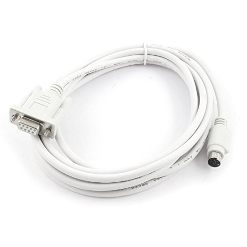 Buy Rs232 Db9 Female To 8 Pin Mini Din Male Adapter Plc Programming Cable Online At Desertcartindia