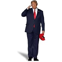Amazon.com: aahs!! Engraving Donald Trump Stand Up | Cardboard Cutout ...