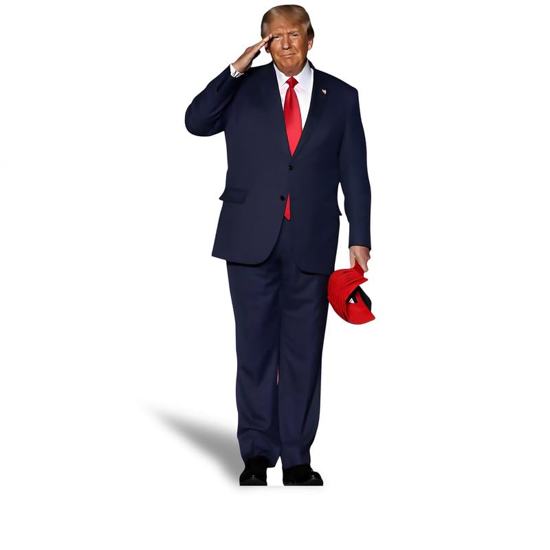 6 feet Donald Trump Stand Up | Cardboard Cutout | Life Size Standee ...