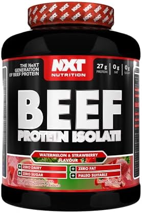NXT Nutrition Beef Protein Isolate Powder - Protein Powder, Alternative ...
