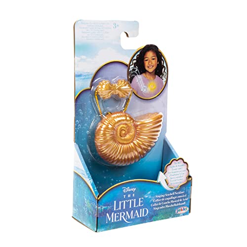 Disney The Little Mermaid Ariel Seashell Necklace With Light-Up Feature ...