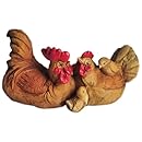Amazon.com: Top Collection Enchanted Story Fairy Garden Chicken Family ...