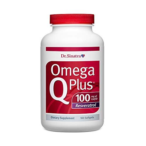Dr. Sinatra's Omega Q Plus 100 Resveratrol Supplement with 100 mg of ...