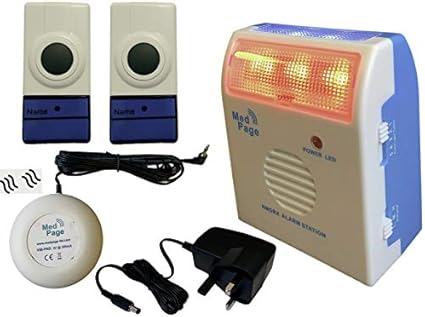 Wireless Flashing Light doorbell for Deaf People NMDDB1K2: Amazon.co.uk ...