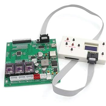 3 Axis 0.9J USB GRBL Control Board+Offline Working Remote Hand GRBL Controller LCD Screen for ...