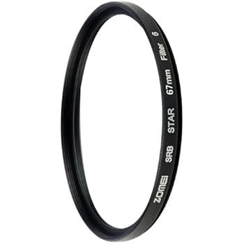 Amazon.com : Tiffen 67mm 6 Point Star Filter : Camera Lens Filters ...