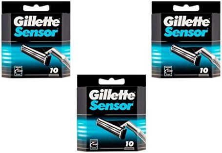 Gillette Mens Sensor Cartridges 10 Count (3 Pack) price in Saudi Arabia ...