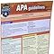 APA Guidelines - 7th Edition: A Quickstudy Laminated Reference Guide ...