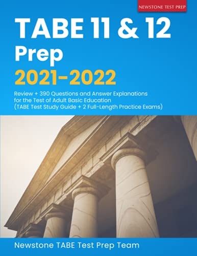 TABE 11 & 12 Prep 2021-2022: Review + 390 Questions and Answer ...