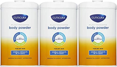 Cuticura THREE PACKS of Talcum Powder Mildly Medicated x 250g price in ...