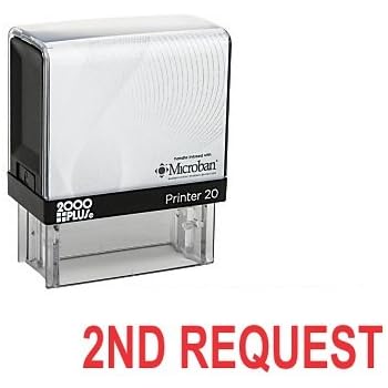 Amazon.com : SECOND REQUEST STAMP : Business Stamps : Office Products