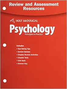 Amazon.com: Psychology Principles in Practice: Review and Assessment ...