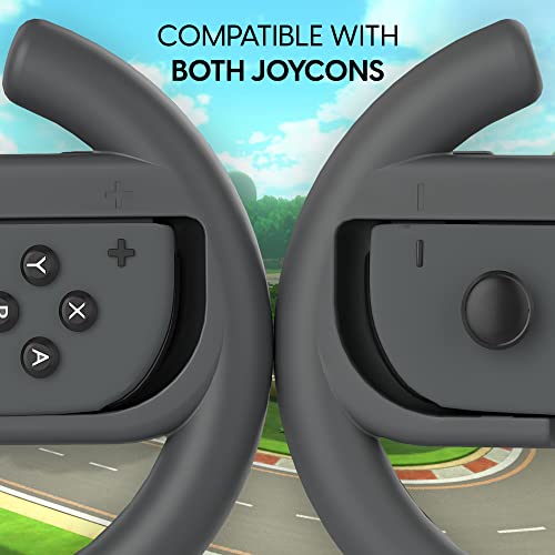 TALK WORKS Steering Wheel Controller for Nintendo Switch 2 Pack ...