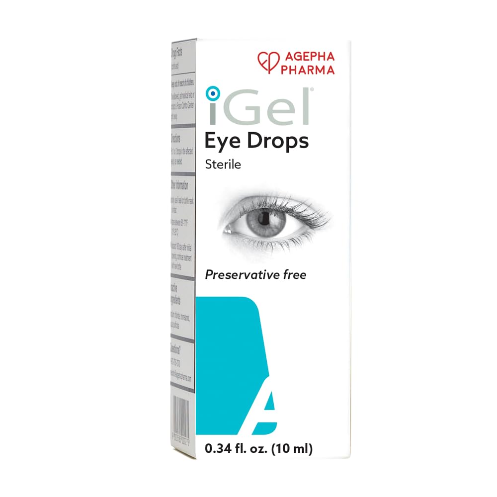 Mua AGEPHA iGel® Moisturizing Eye Drops for Dry Itchy Eyes | Artificial ...