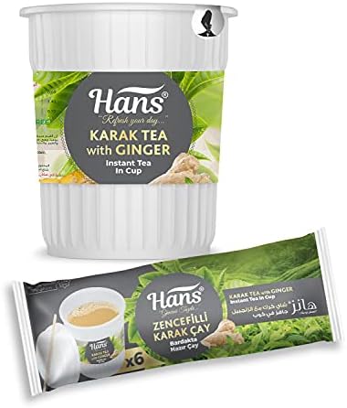 Hans Karak Tea Ginger In Cup, 6 Cups Flow Pack price in UAE | Amazon ...