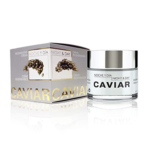 Noche Y Dia Caviar Cream for Face and Neck with Sturgeon Caviar & Aloe ...
