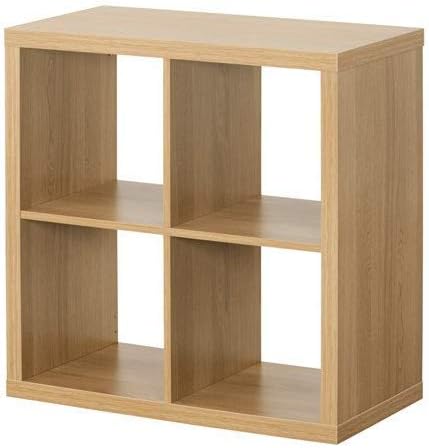IKEA Kallax Shelving, Library, Perfect for Baskets or Boxes-77 x 77 cm ...