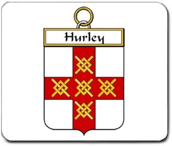 Amazon.com : Hurley or OHurley Family Crest Coat of Arms Mouse Pad ...