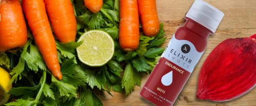 Elixir Shots Endurance Shot (12 Pack) Endurance Wellness Shot with Cold ...