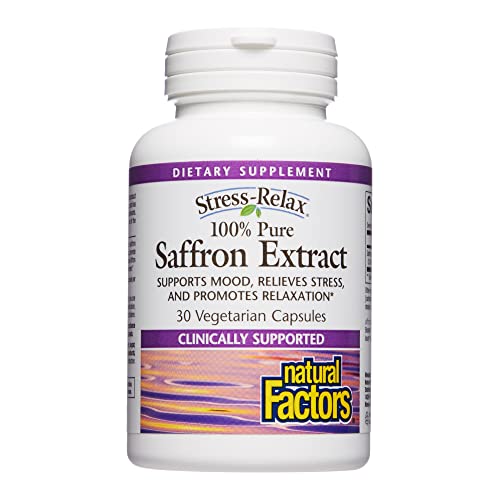 Natural Factors, Stress-Relax Affron Saffron Extract 28 mg, 30 ...