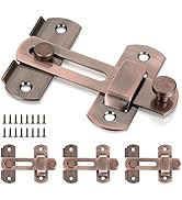 Amazon.com: INIRET 4 Packs Barn Door Latches，3.93” x 2.75” Matte Black Stainless Steel barn gate ...