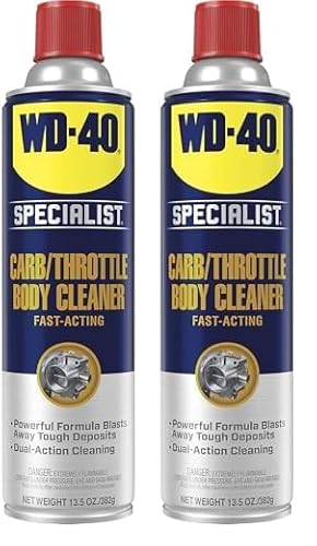 WD-40 Specialist Carb/Throttle Body & Parts Cleaner, 13.5 OZ (Pack of 2 ...