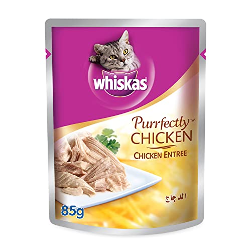 Mars Pet Care Mars Whiskas Purrfectly Chicken Pouch 3 oz, 1 Count, One ...