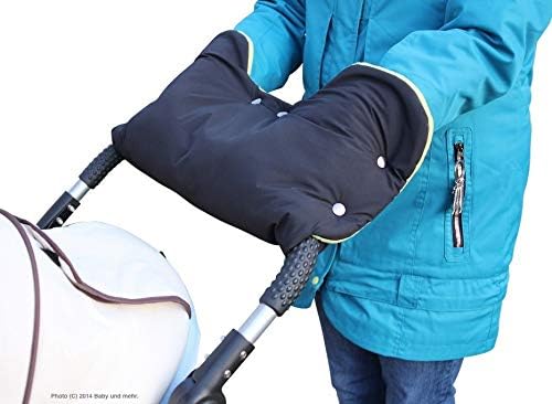 ByBoom® Hand Warmer Muff with Fleece Lining, Universal Size for Prams ...