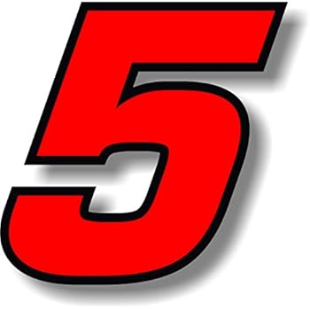 Amazon.com: Checkered Flag Nascar Racing Number 3 Graphic Car Truck ...