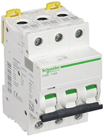 Schneider A9F74332 miniature circuit breaker - iC60N - 3 poles - 32 A ...