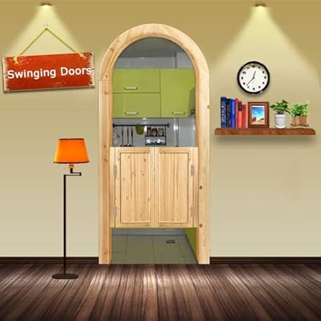 Mua Swing Door, Solid Wood, Door, Automatic Closing, Open in Both ...