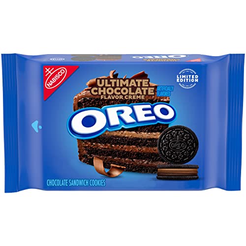 OREO Ultimate Chocolate Creme Chocolate Sandwich Cookies, Limited ...