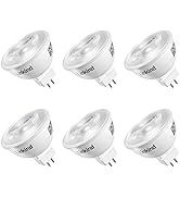 Linkind Dimmable MR16 LED Light Bulbs, GU5.3 Bi-Pin Base 70W Equivalent Bulbs, 6.5W 3000K Soft ...